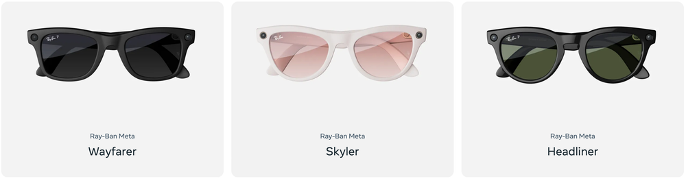 Meta Smart Glasses Get Multimodal AI Capabilties and New Styles