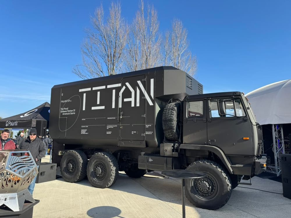 Palantir Delivers First AI-Powered TITAN Systems to U.S. Army