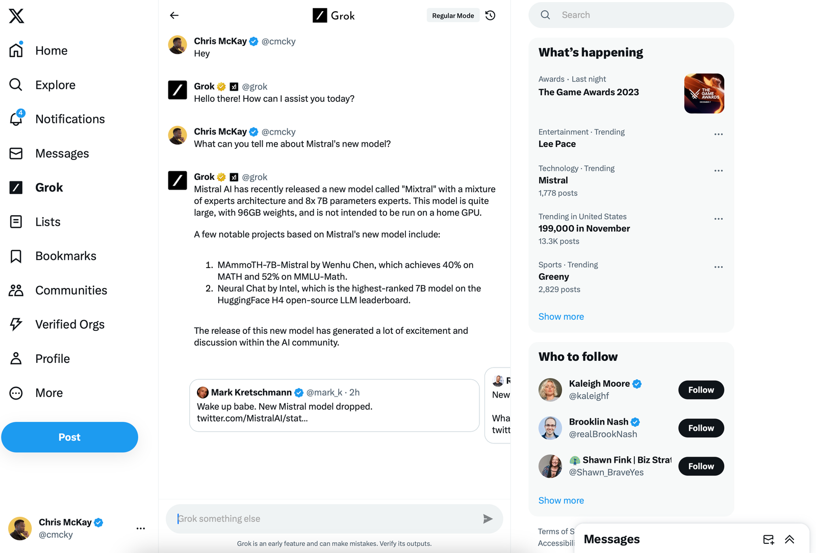 X's AI Chatbot Grok Now Available to All Premium+ Subscribers in the US