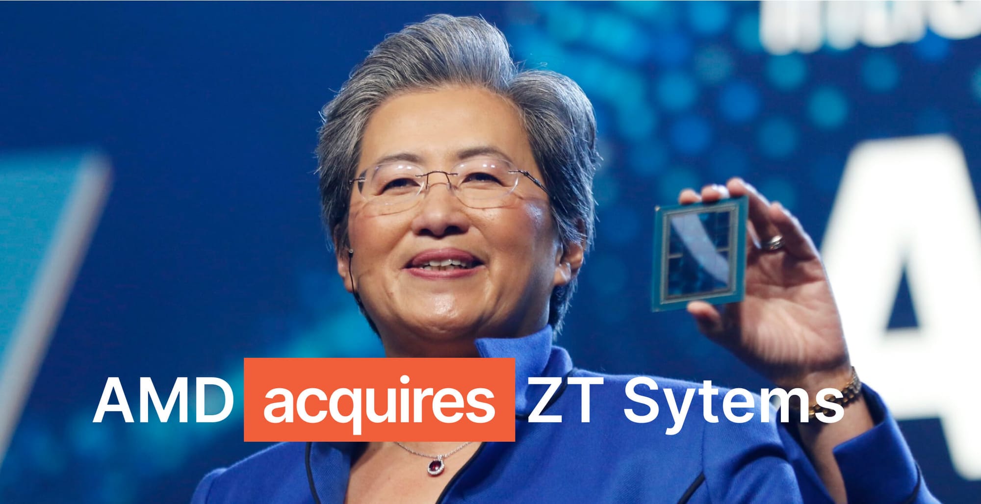AMD to Acquire ZT Systems for $4.9 Billion, Bolstering AI ...