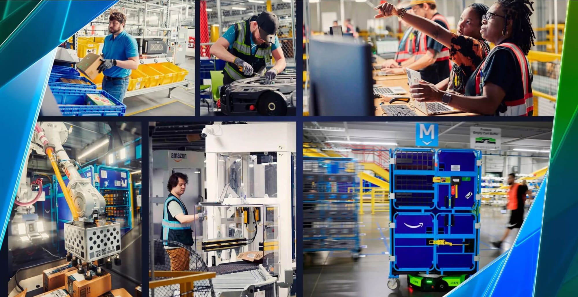 Amazon Unveils Next-Gen Robotic Warehouses