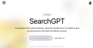 OpenAI Previews SearchGPT Prototype, an AI-Powered Search Engine